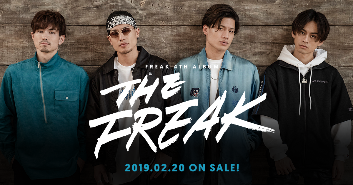 FREAK 4th ALBUM「THE FREAK」SPECIAL WEB SITE